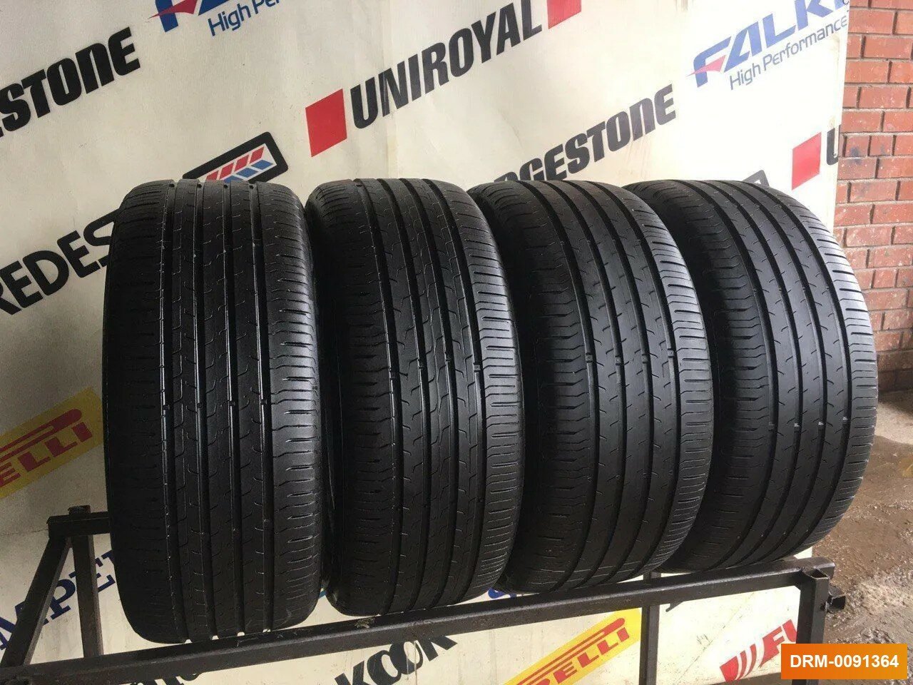 Комплект (4 шт) летних БУ шин Goodyear EfficientGrip 225/55 R19 25% износ 3068788247
