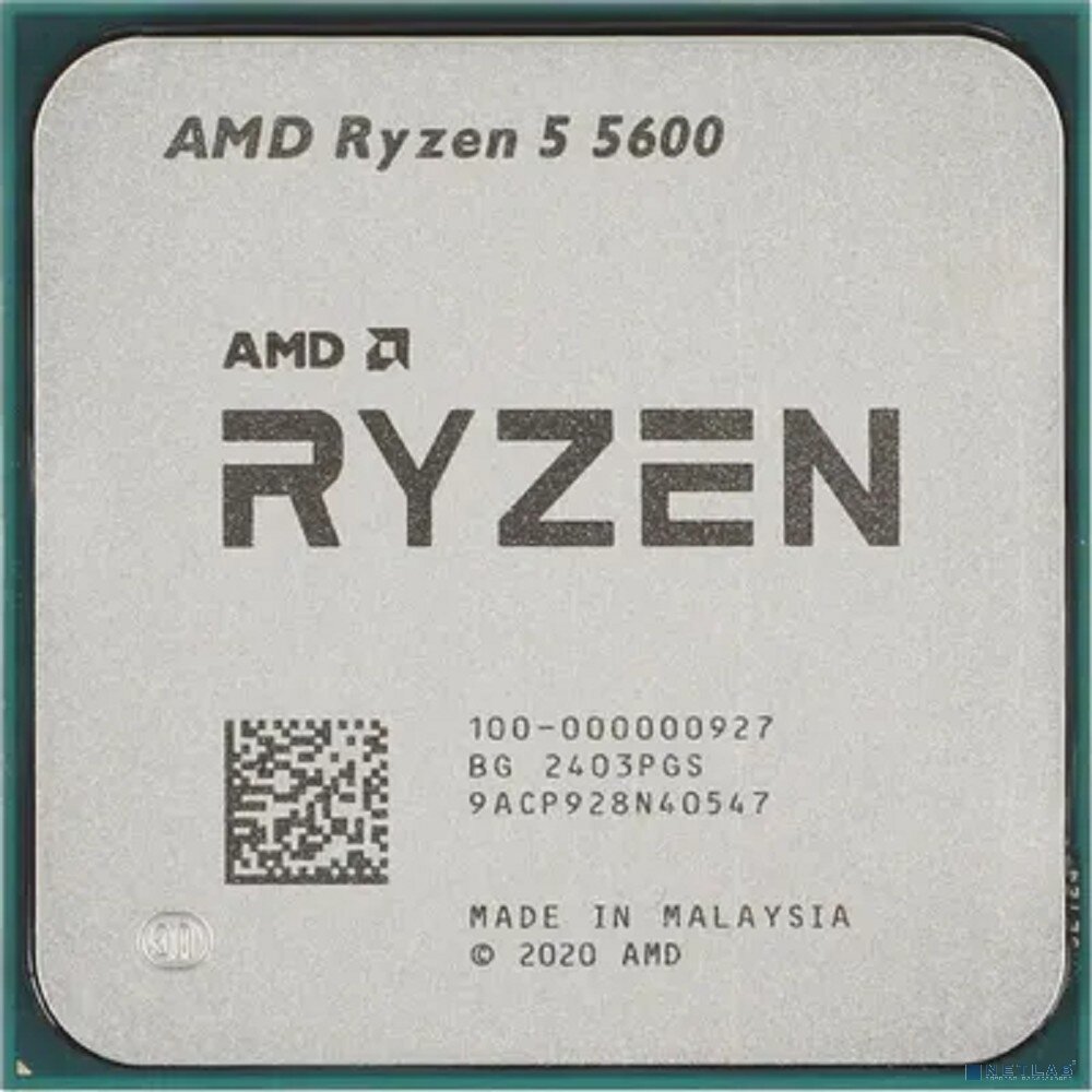 Товар с витрины. Протестирован. CPU AMD Ryzen 5 5600 OEM (100-000000927) { 3,50GHz, Turbo 4,40GHz, Without Graphics AM4}