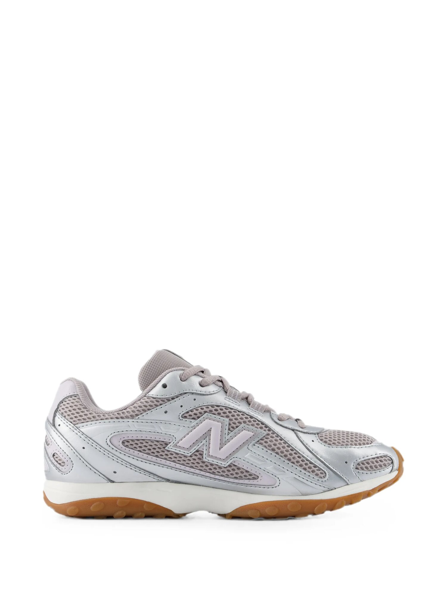 Кроссовки New Balance 204L, размер 6,5 US, серебристый/красный
