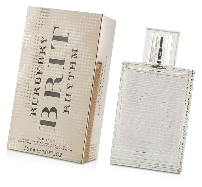 Женские духи Burberry Brit Rhythm For Her Floral 50 мл / Барбери Брит Ритм Флорал