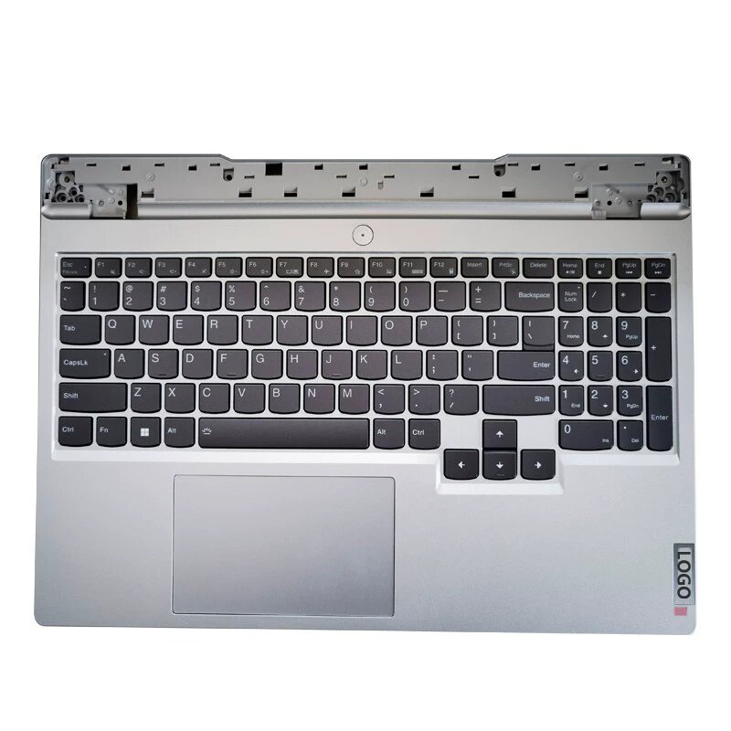 Клавиатура с C-Case и сенсорной панелью для Lenovo Legion Y7000P R7000P 2022 — Серебристый