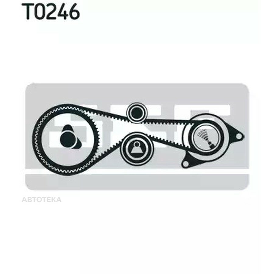 Комплект ремня ГРМ VAG 2.7D/3.0D SKF VKMA01332
