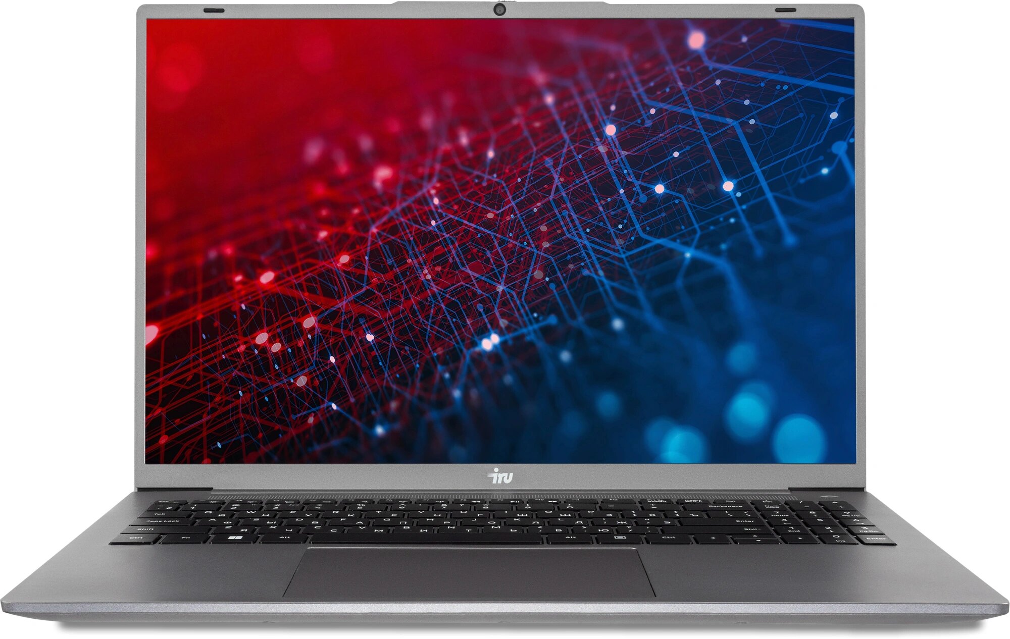 Ноутбук IRU Tactio 16ARB Ryzen 5 5500U 16Gb SSD512Gb Intel UHD Graphics 16 IPS WUXGA (1920x1200) Win
