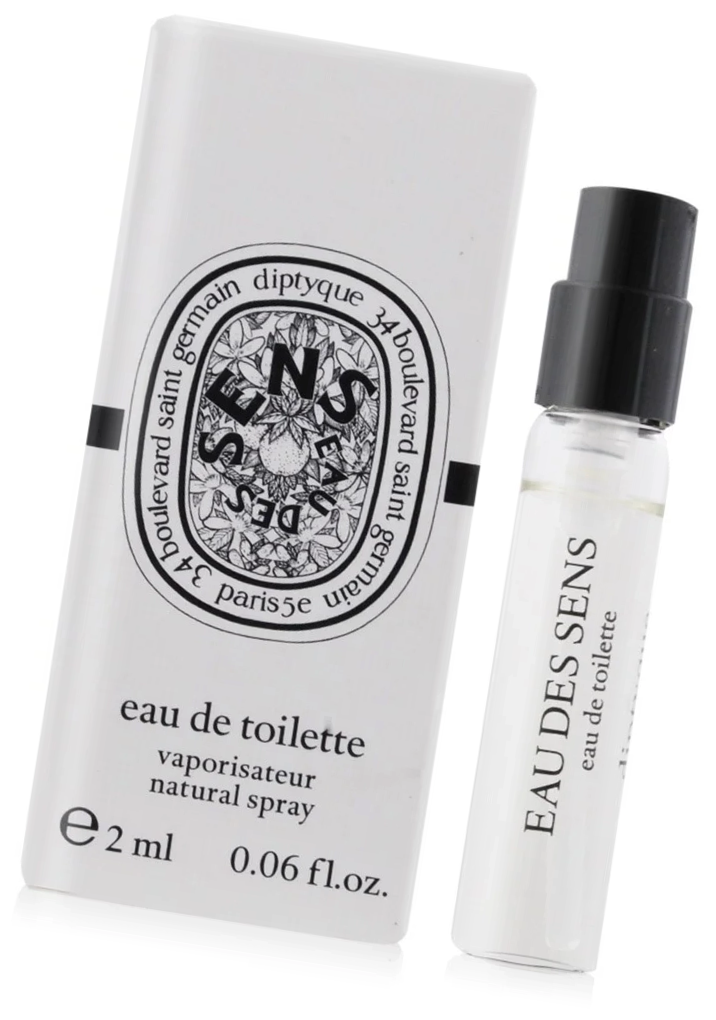 Миниатюра 2 мл Diptyque Eau Des Sens - туалетная вода Диптик унисекс
