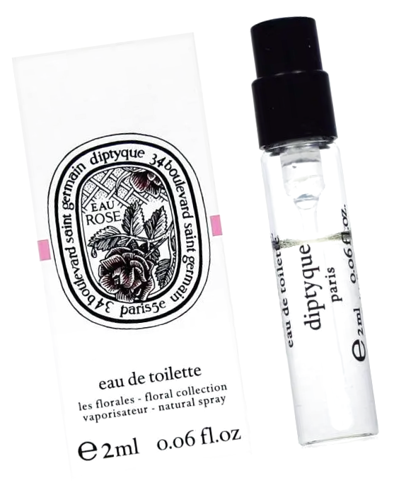 Туалетная вода Diptyque Eau Rose 2 мл для женщин - Диптик О Роз сэмпл парфюма с розой