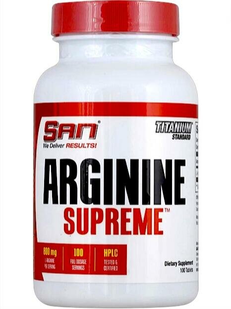 Аргинин / AAKG SAN Arginine Supreme 100 таблеток