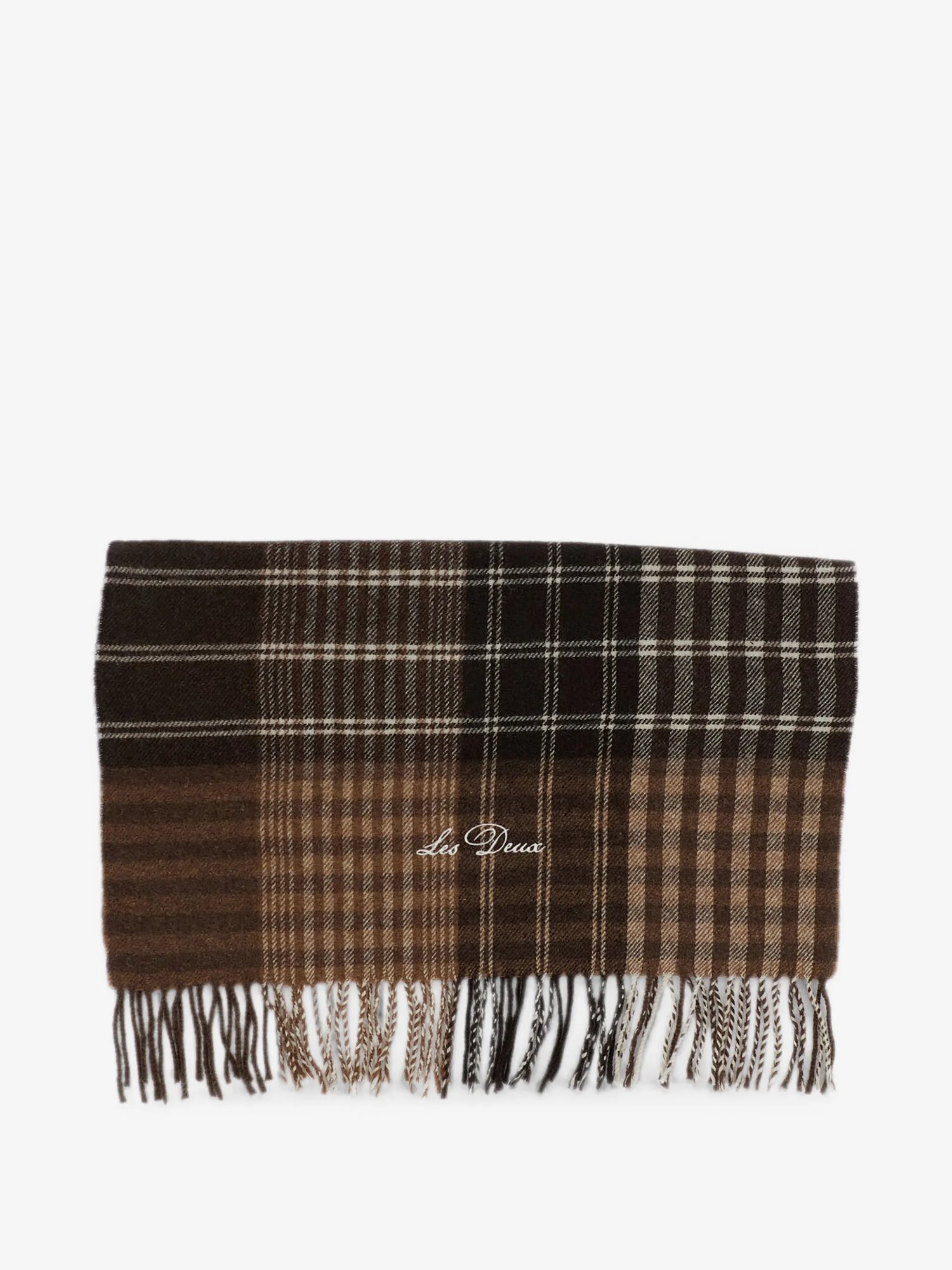 Шарф Check fringed scarf для мальчиков