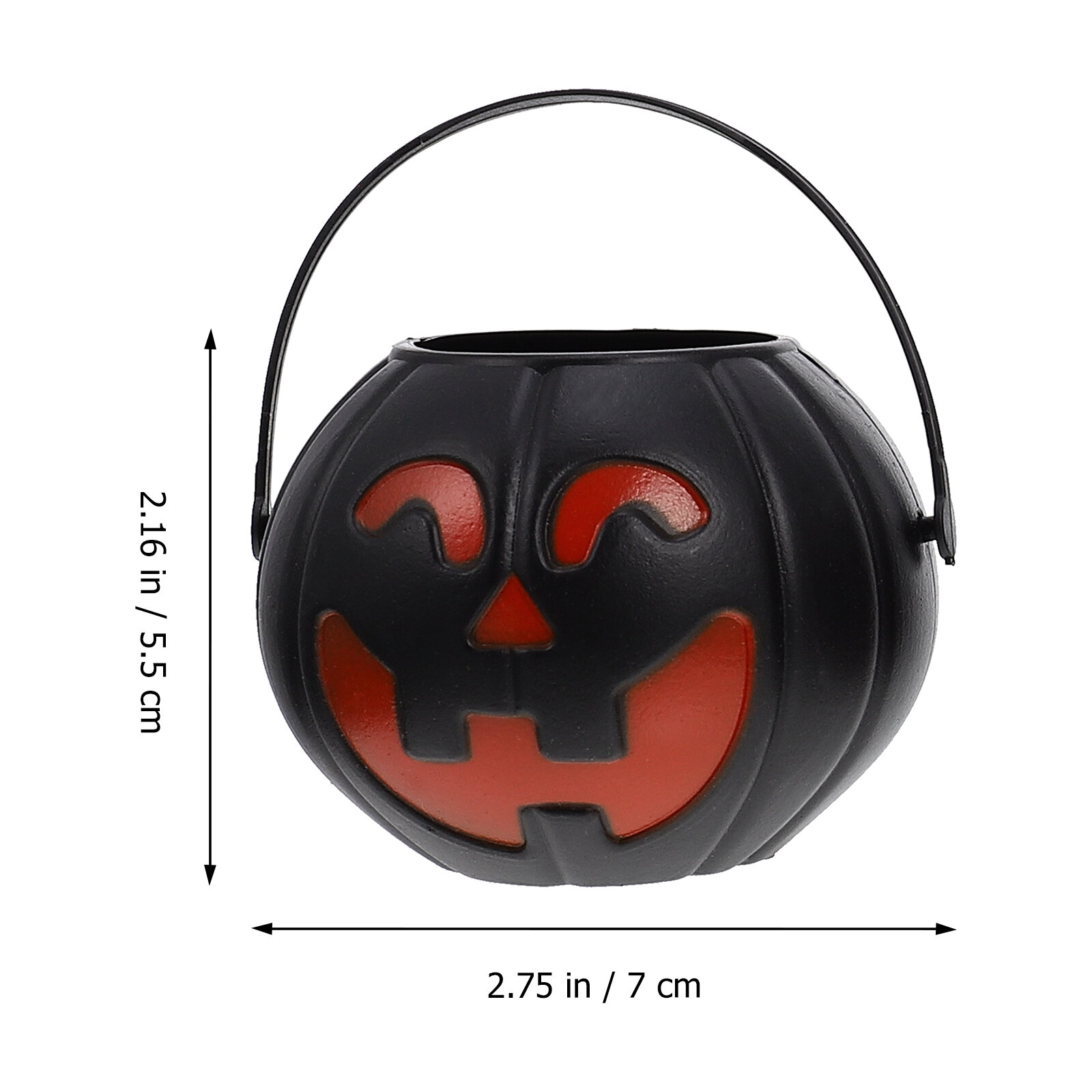 24 Штуки Halloween Candy Bucket Изделия Для Праздничной Декорации Креативные Корзинки Для Конфет 7X7X5.5Cm