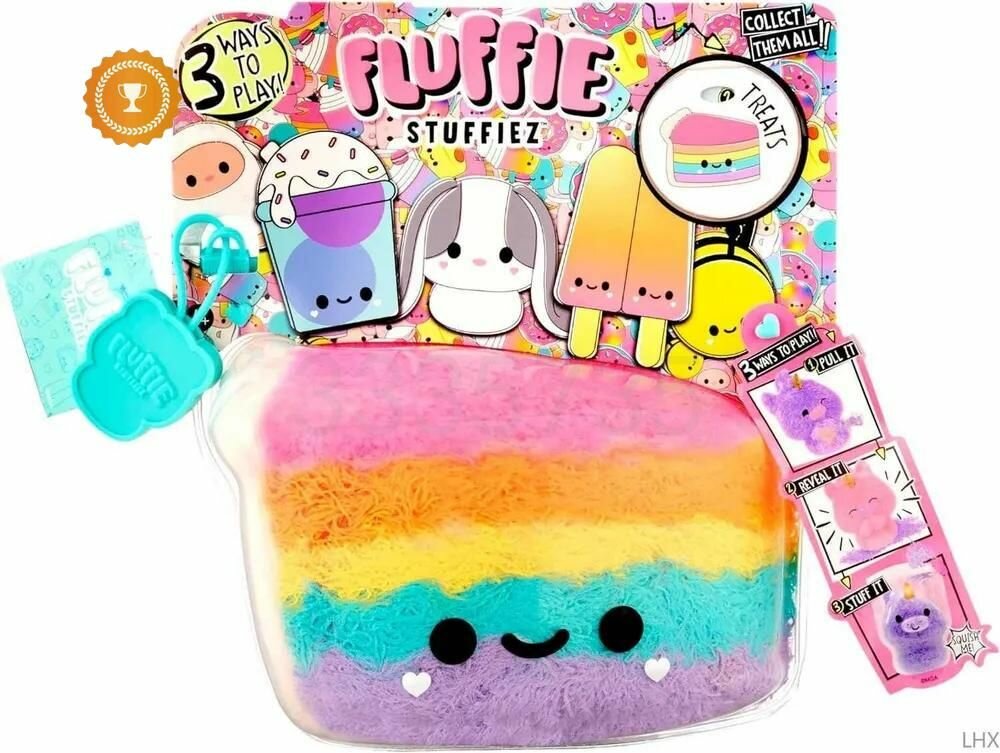 GM Флаффи Стаффиз Игровой набор Fluffie Stuffiez cake Новая серия