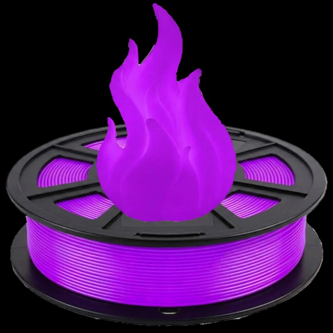 Filajoy3D TPU 95A 1.75 мм Светящийся филамент для 3D печати Фиолетовый, TPU-Glow Purple