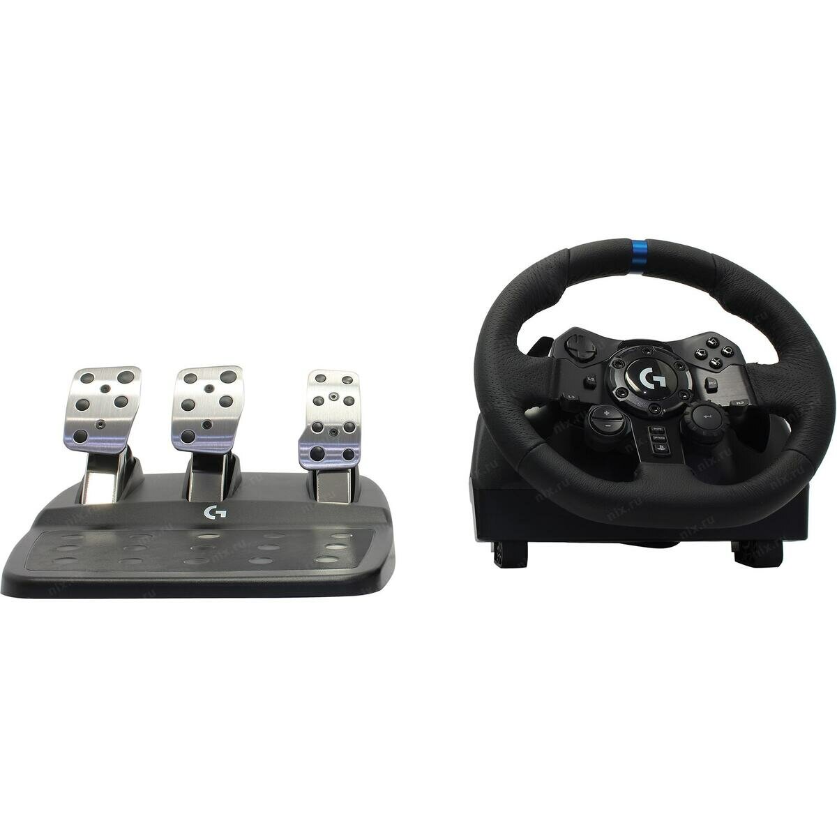 Руль Logitech G923 Racing Wheel (Рулевое колесо, педали, PS/PC) 941-000149 — фото 1
