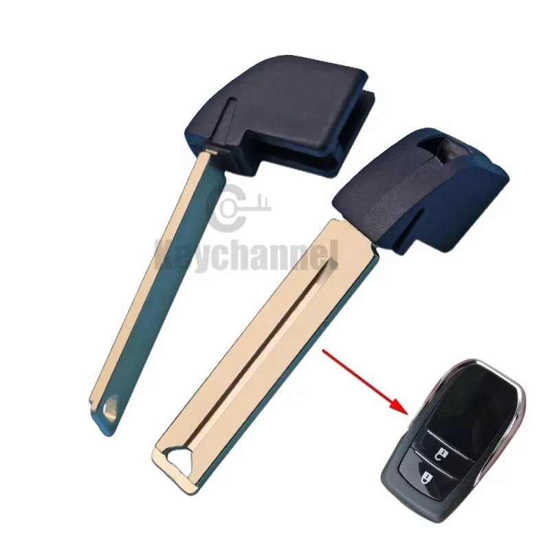 Keychannel 10 шт. TOY48 TOY40 автомобильный ключ пустой умный дистанционный аварийный лезвие E
