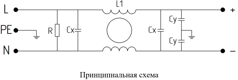Фильтр сетевых помех DRF3A250, арт. БП-00005958, НТК приборэнерго — фото 1
