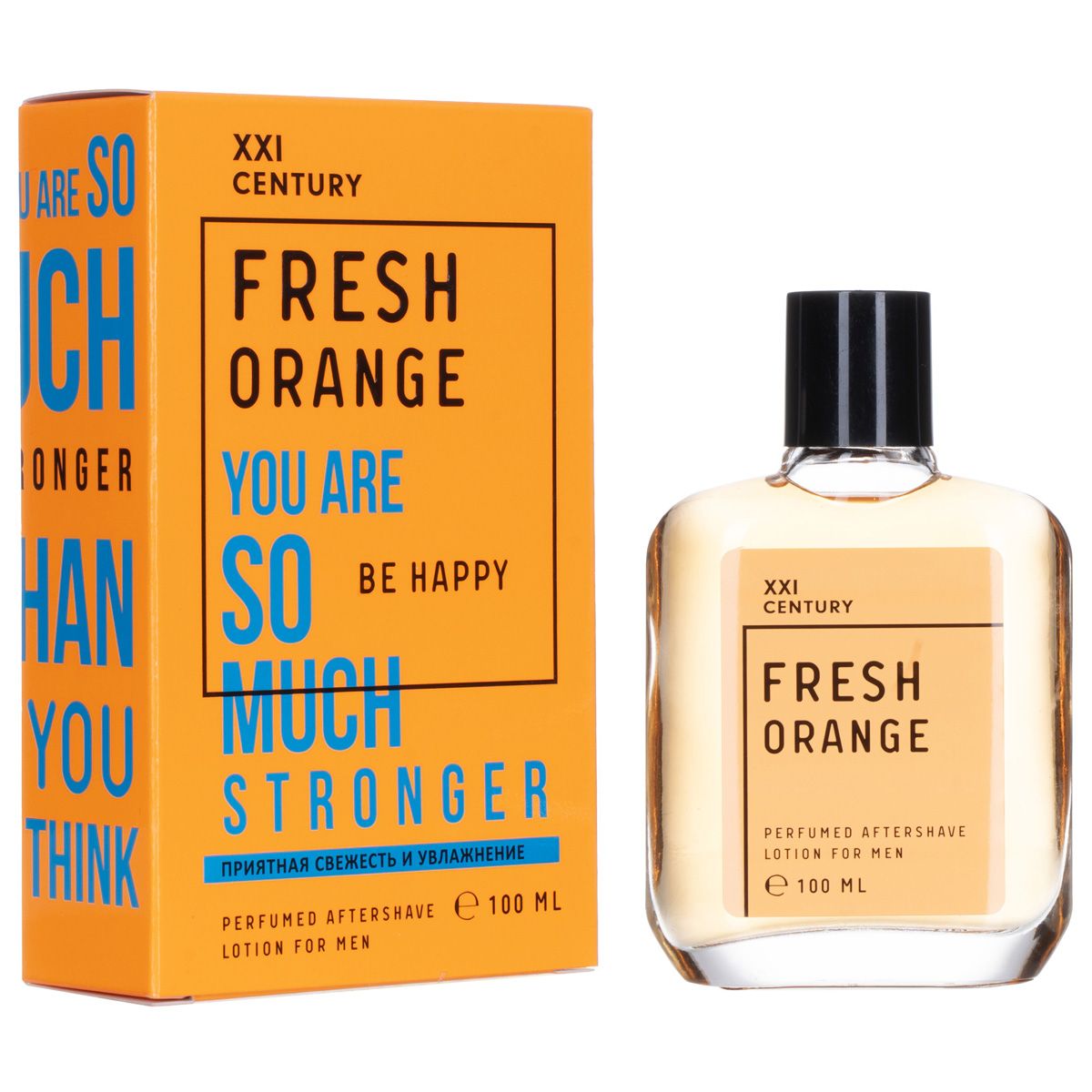 XXI CENTURY Лосьон после бритья Fresh Orange для всех типов кожи 100мл