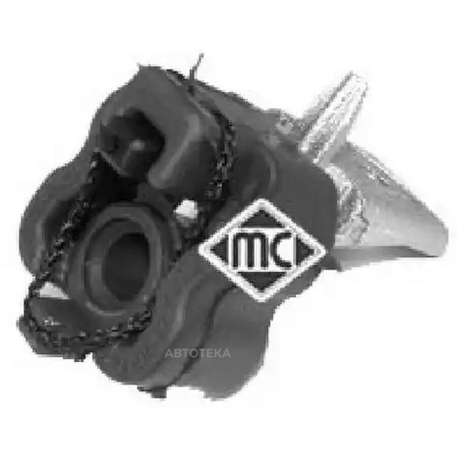 Резинка глушителя ren clio ii 98-/thalia 00- METALCAUCHO 04114