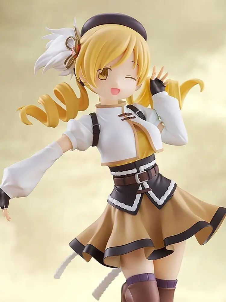 Фигурка из аниме Puella Magi Mad/Tomoe Mami, настольная декорация, коллекционная статуэтка, креативный подарок (20cm)