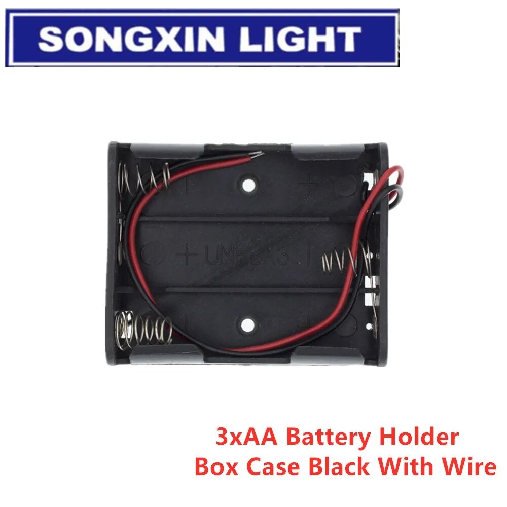 Держатель для аккумуляторов XIASONGXIN LIGHT AA/18650 AA X3