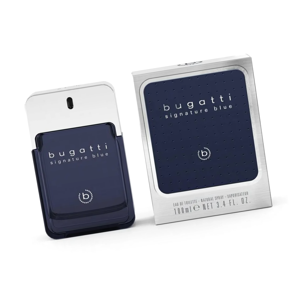 Туалетная вода Бугатти Сигнатюр Блю 100 мл для мужчин - Bugatti Signature Blue