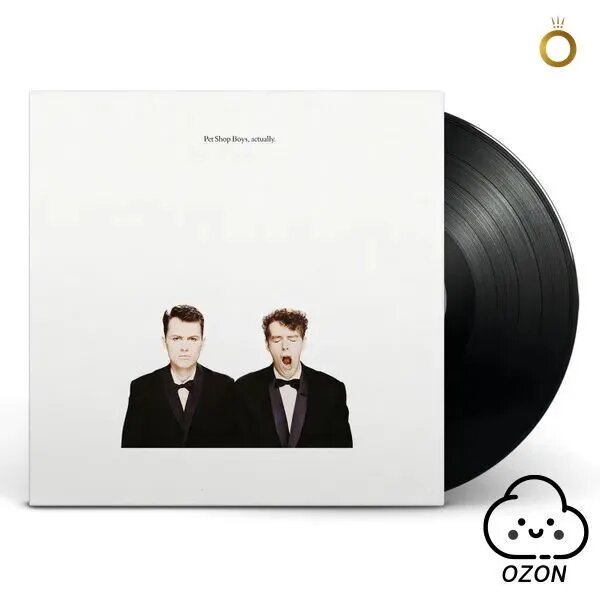 Виниловая пластинка Pet Shop Boys - Actually (Black Vinyl, LP, Album, Reissue, Remastered, 180 Gram)