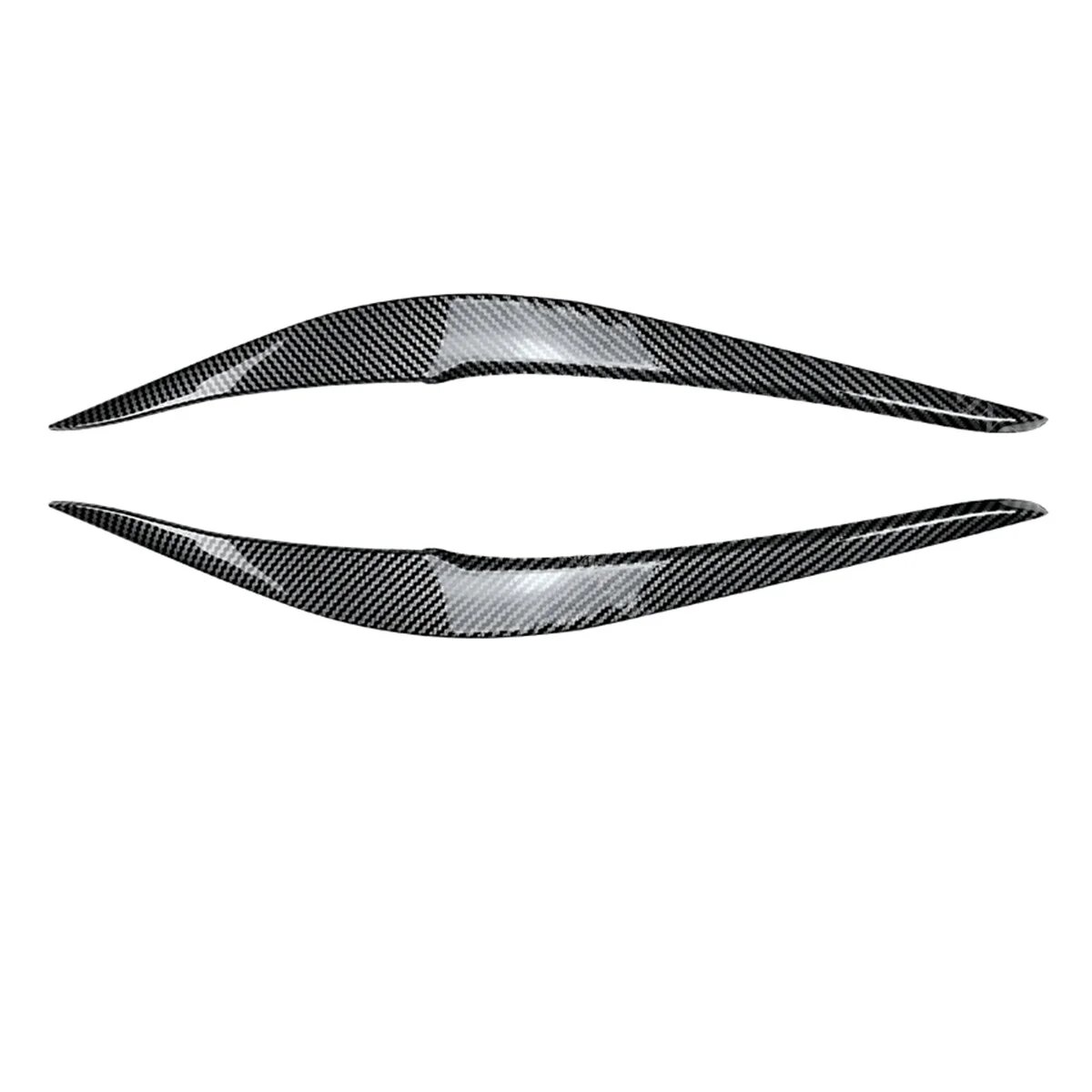 Передние фары, веки, брови для BMW F87 M2/M2C 2016-2021, блестящие черные Carbon Look