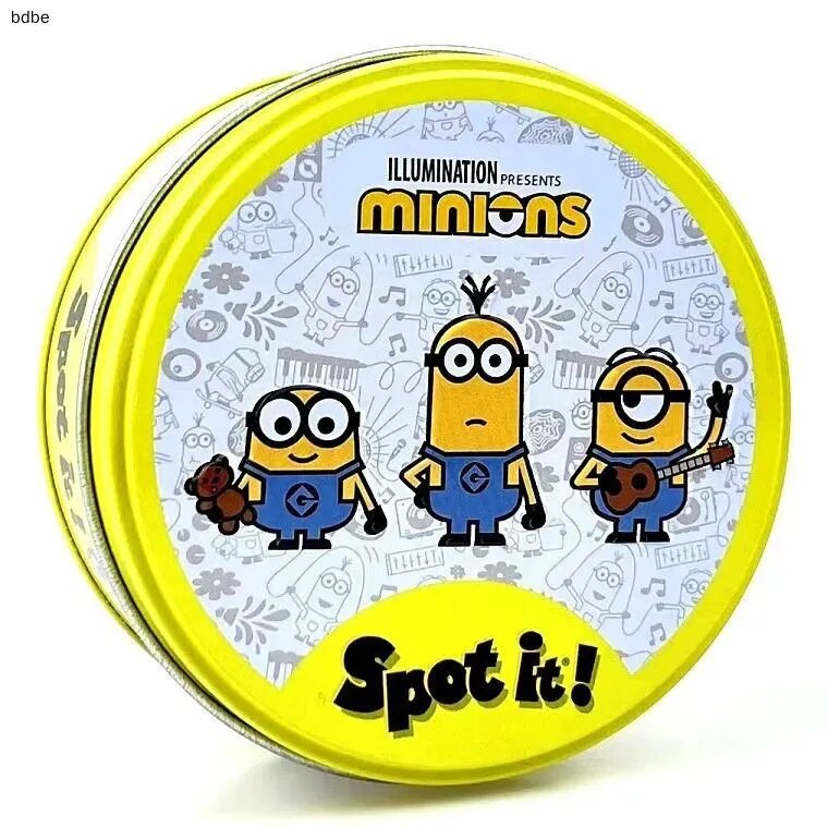 Настольная игра Доббль/ Дубль Spot it! Minions- отличное развлечение для всей семьи и забавный подарок на !