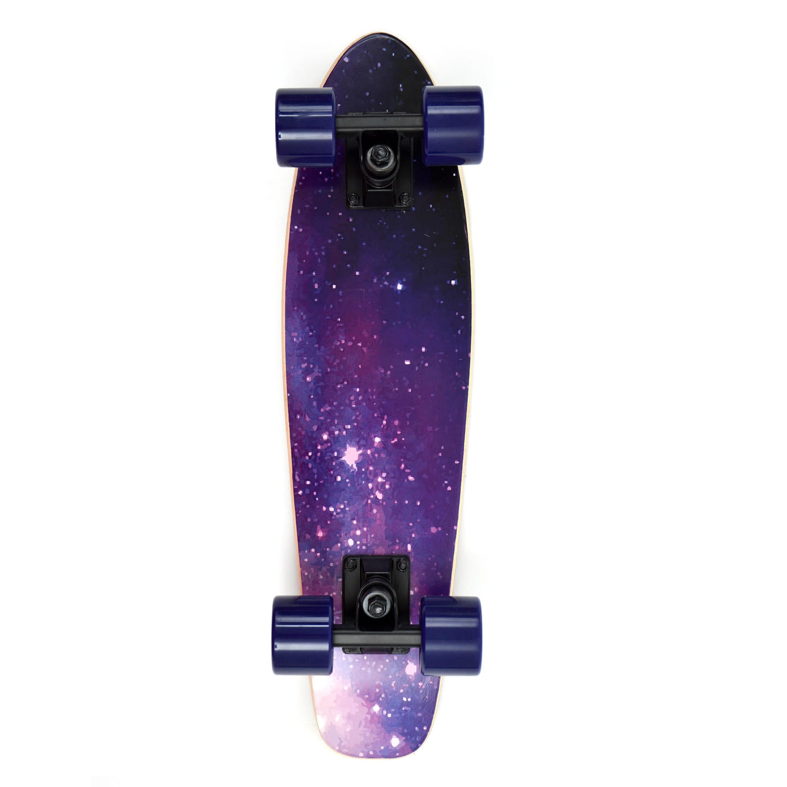 DECATHLON Круизер Apollo Fancyboard 22, розово-многоцветный, 22"