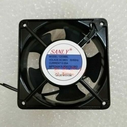 SANLY-12038BL 380V 0.05A 12CM 12038 шкаф управления, вентилятор охлаждения электрической коробки -