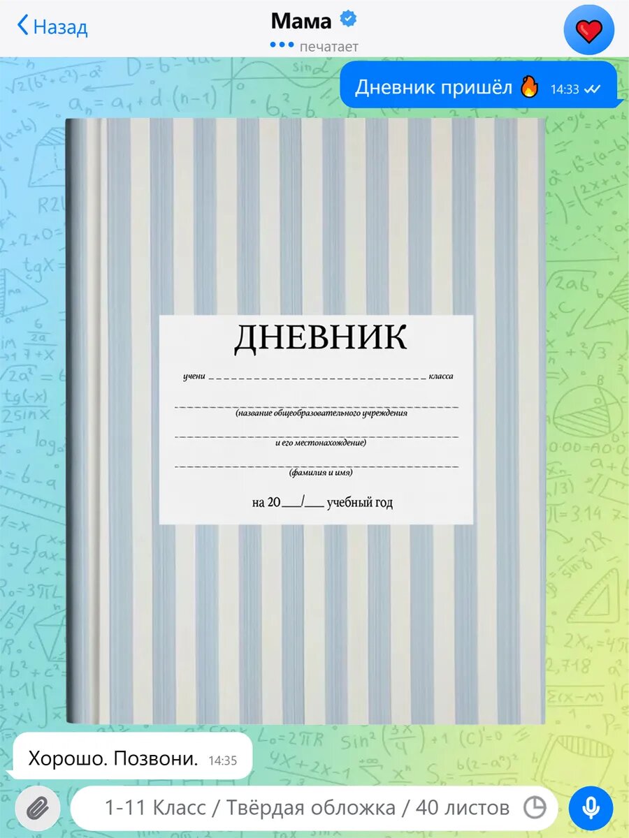 Школьный дневник с принтом y2k pinterest