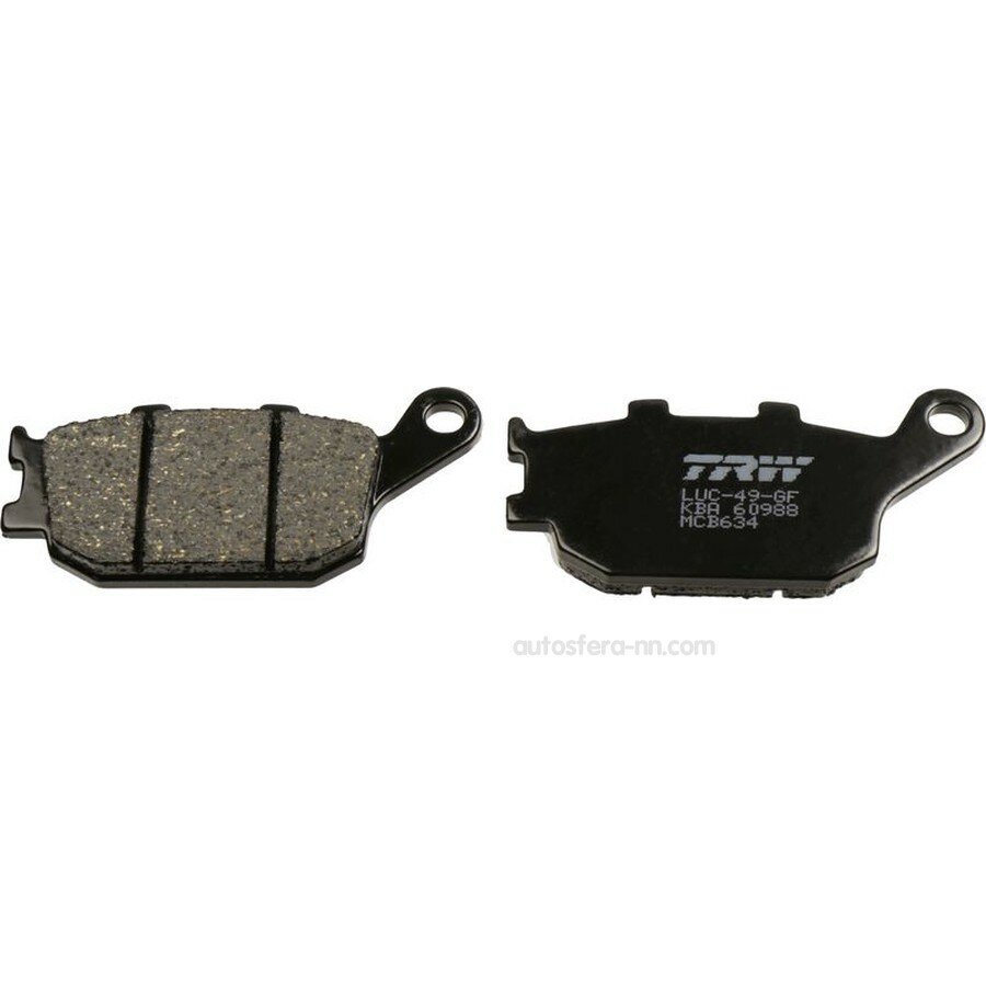TRW MCB634 Колодки задние MOTO HONDA/KAWASAKI/SUZUKI/YAMAHA TRW MCB634