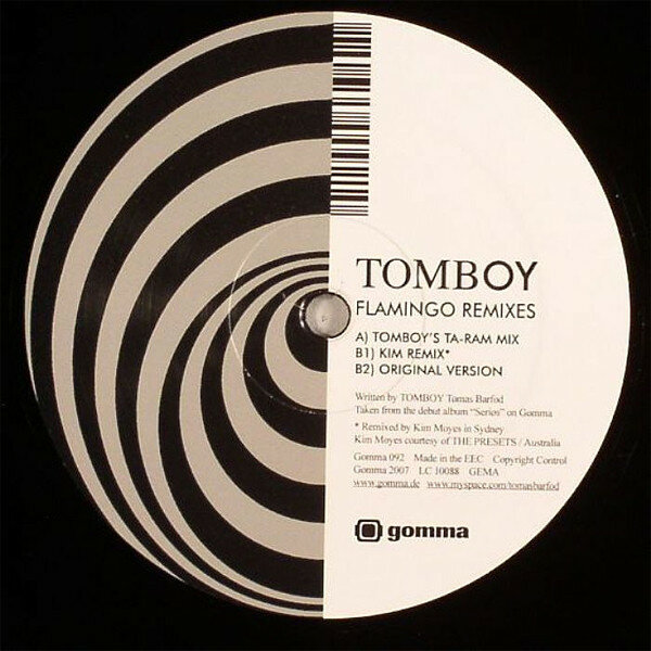 Виниловая пластинка Tomboy - Flamingo (Remixes) (12" House, Tribal, Techno, Acid, 2007)