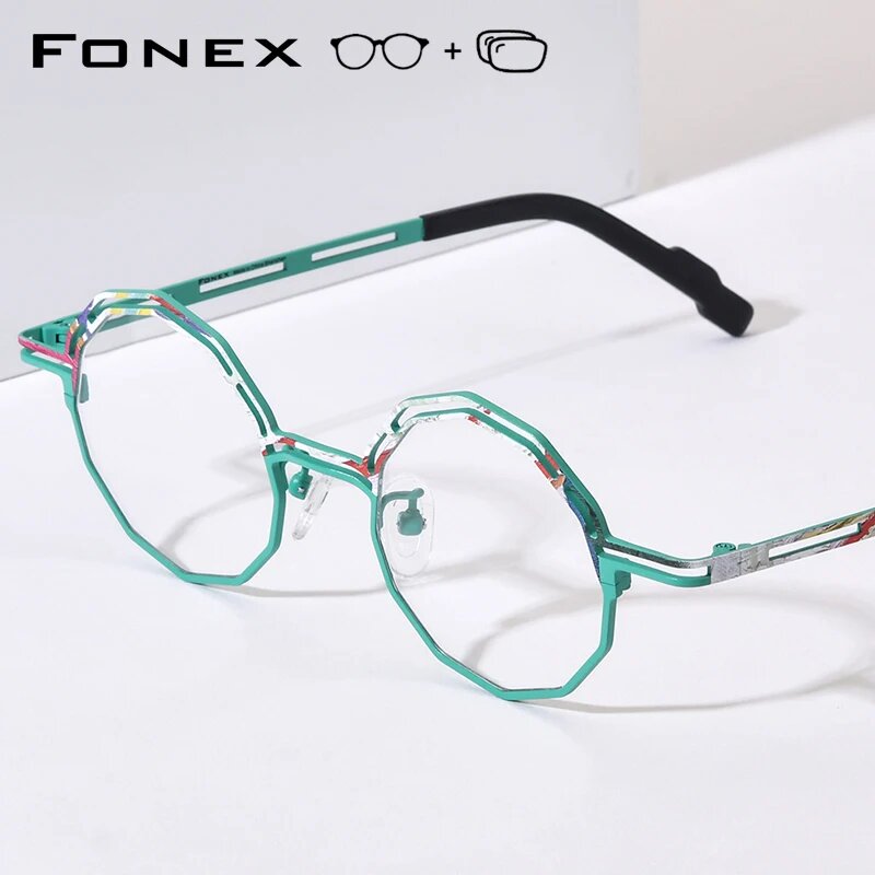 Очки FONEX 85888 титановые progressive 85888 Cyan, 1.61, Единая версия, Фото Серый