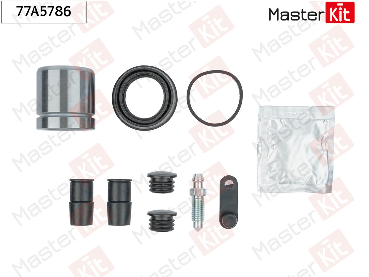 Ремкомплект тормозного суппорта+поршень renault sandero ii 2012 - (MASTERKIT 77A5786)