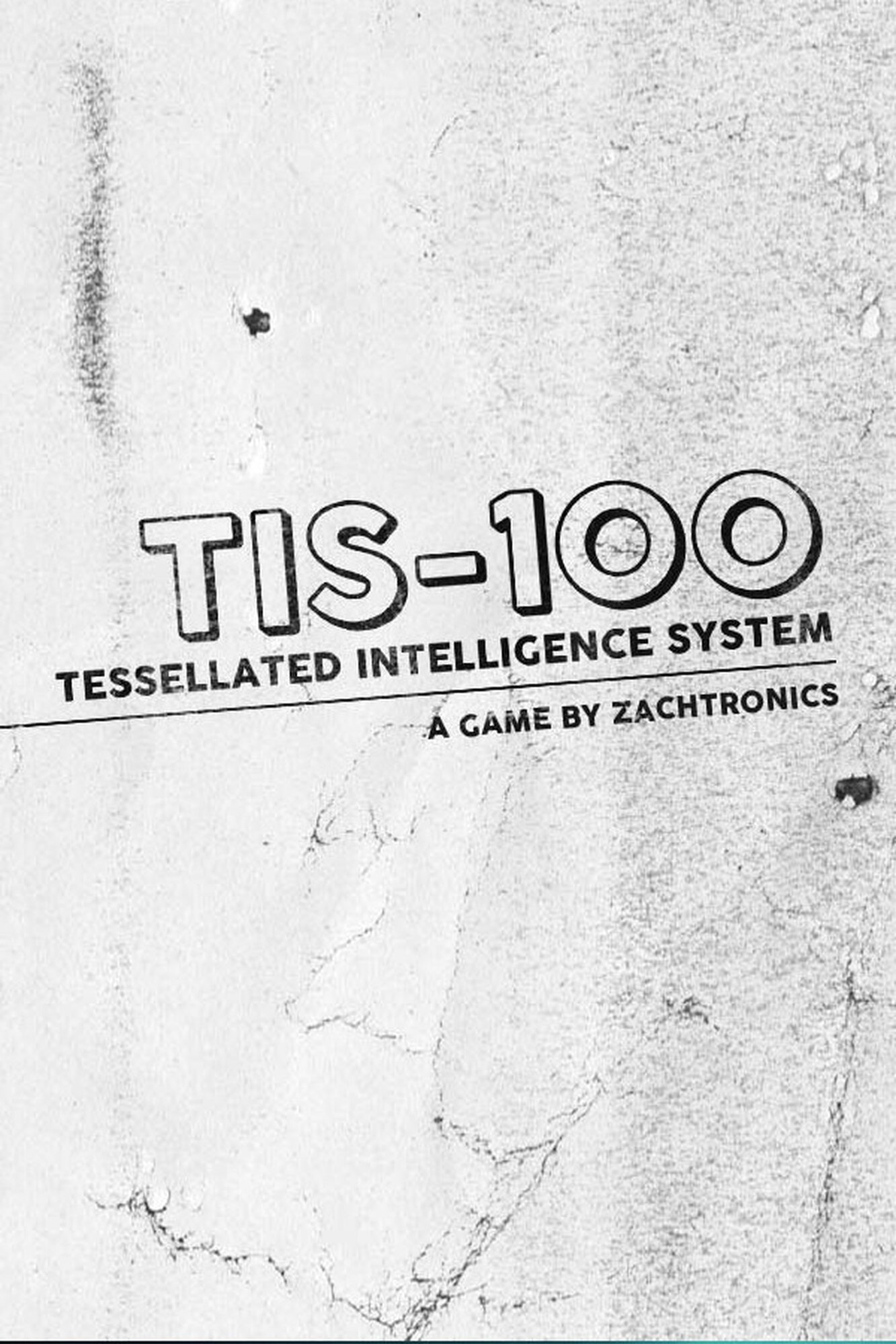 Видеоигра TIS-100, Все страны, разработчик Zachtronics, издание цифровое