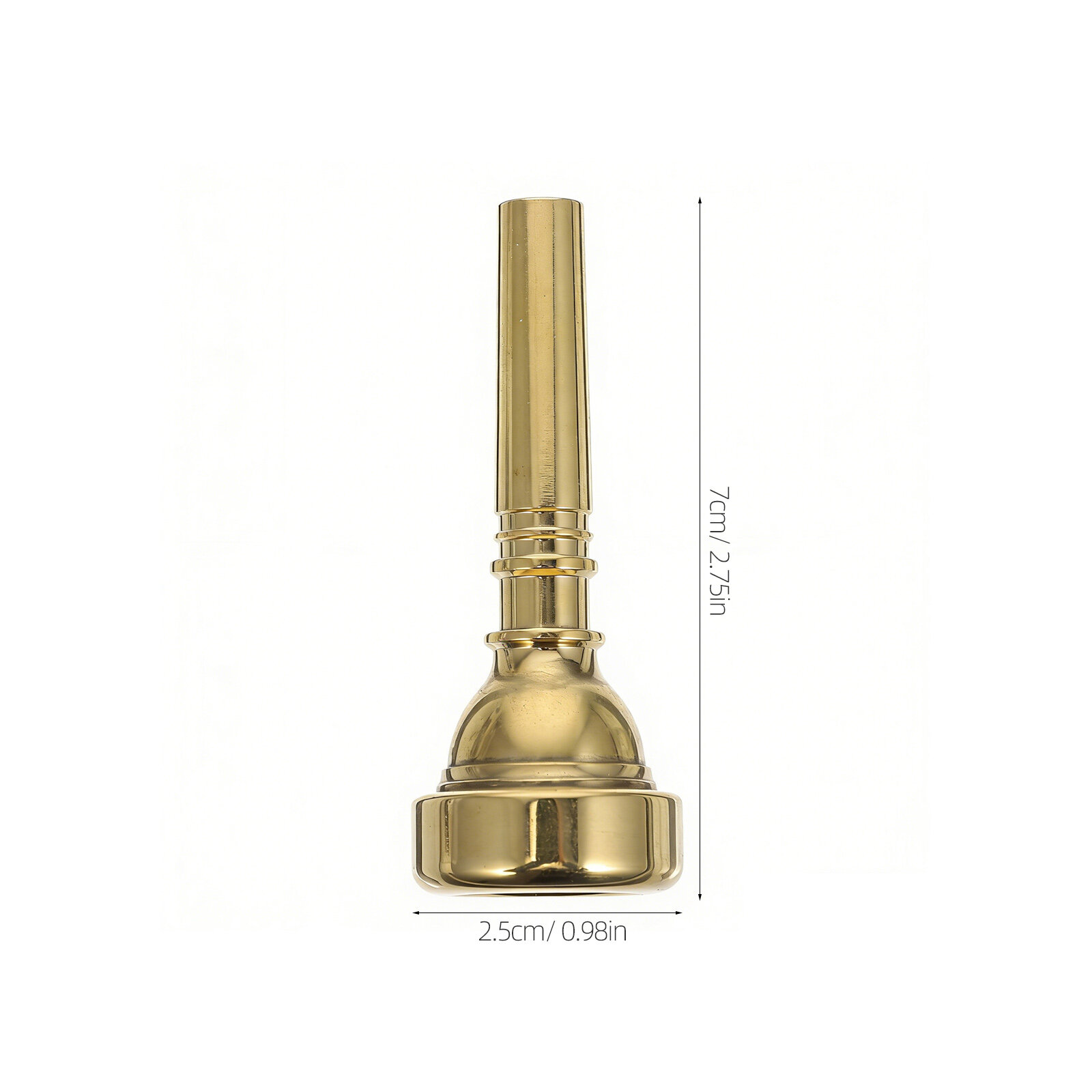 Трубочный Губник Для Труб Профессиональный Аксессуар Замены 1 Шт Golden 7X2.5X2.5CM