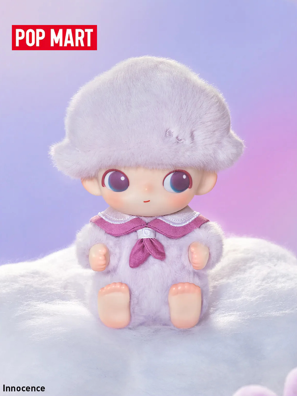 Коллекционная фигурка Слепая коробка DIMOO Journal of New Life Series Vinyl Plush Pendant-Innocence, POP MART