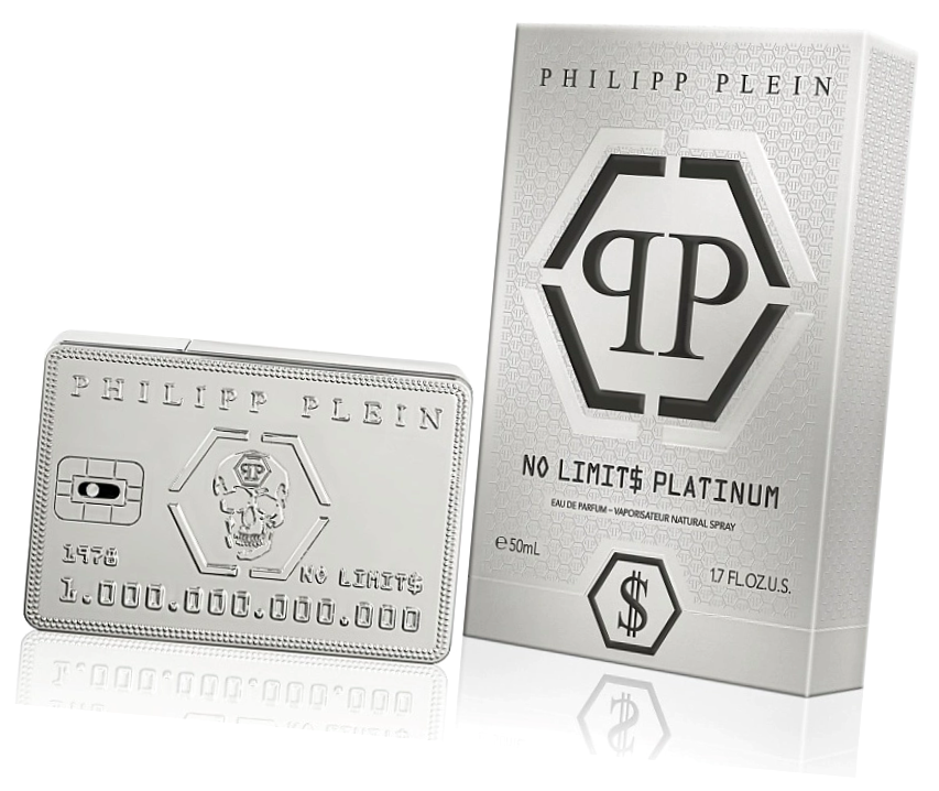 Духи для мужчин Филип Плейн Ноу Лимитс Платинум 50 мл / No Limits Platinum