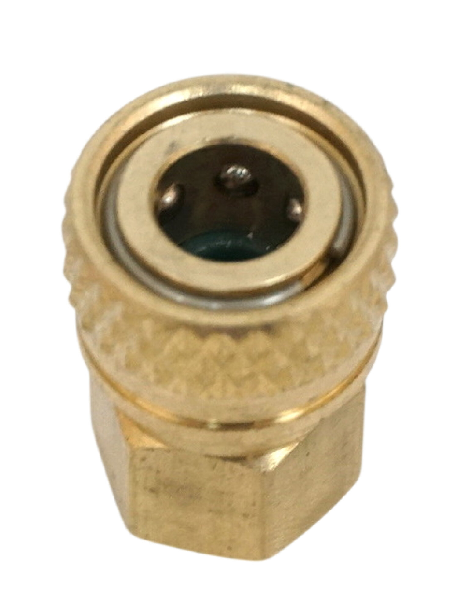 Переходник для пневматики Patriot M10 BH-KFF, латунь, желтый