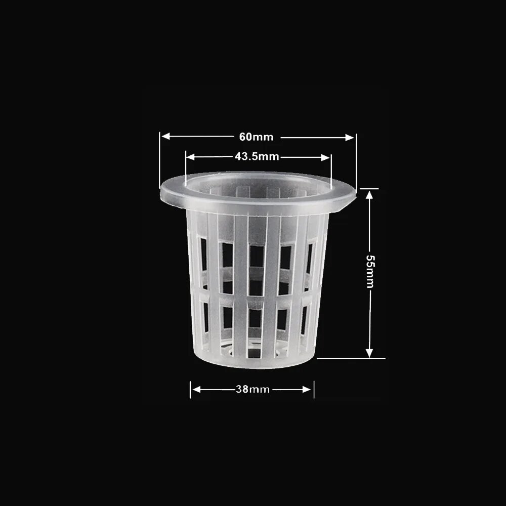 Гидропонные корзины для рассады, 10 штук 10pcs White E