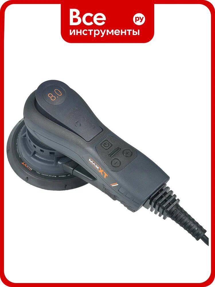 Шлиф. машинка ручная, 220V/50Hz, 350W, эксц. 8,0 мм MAXXT MOS350C-150-8.0