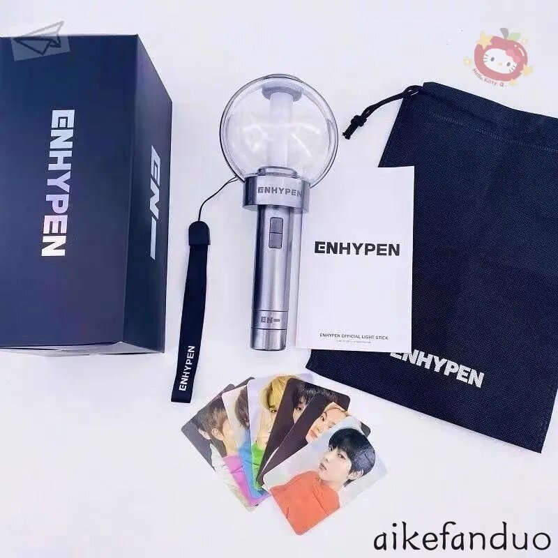 Лайтстик ENHYPEN земной шар ластик k-pop стрэй кэтс lightstick кпоп с карточками