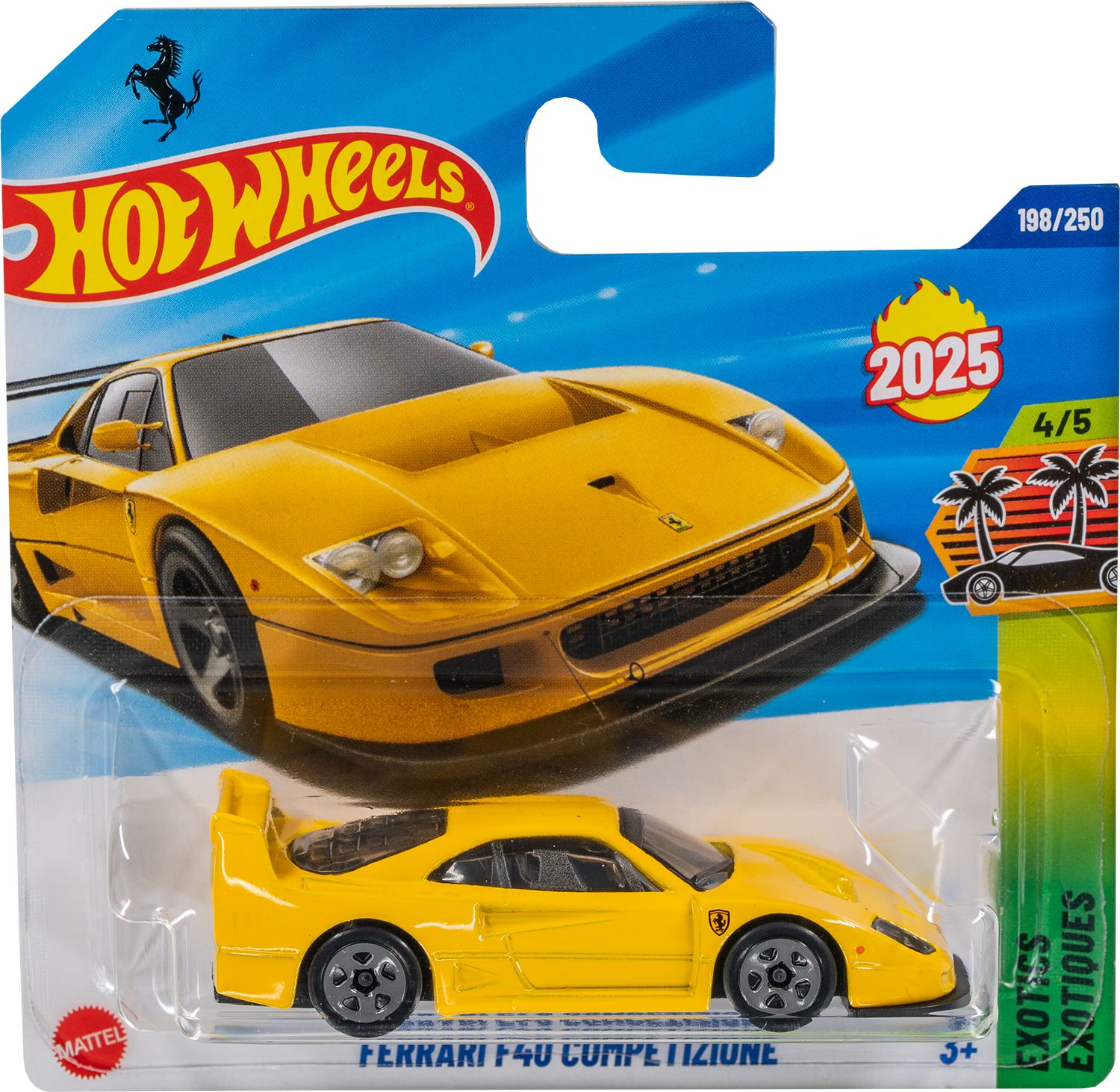 Машинка Hot Wheels Ferrari F40 Competizione
