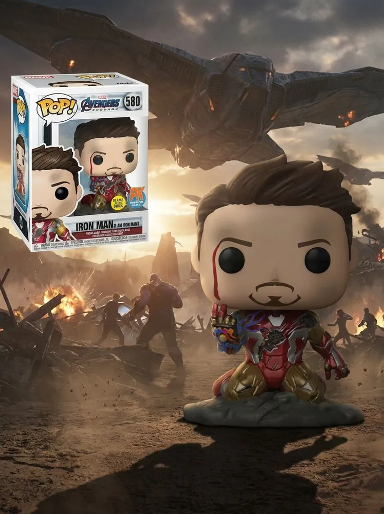 Bobble Marvel Avengers Game Iron Man (Stark Tech Suit)/Супергерой Marvel Cтатуэтка !