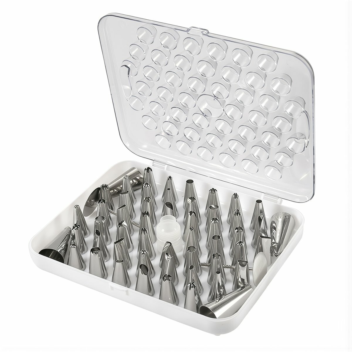 Аксессуары для домашней выпечки набор из 52 кондитерских насадок из нержавеющей стали для украшения тортов и капкейков на кухне