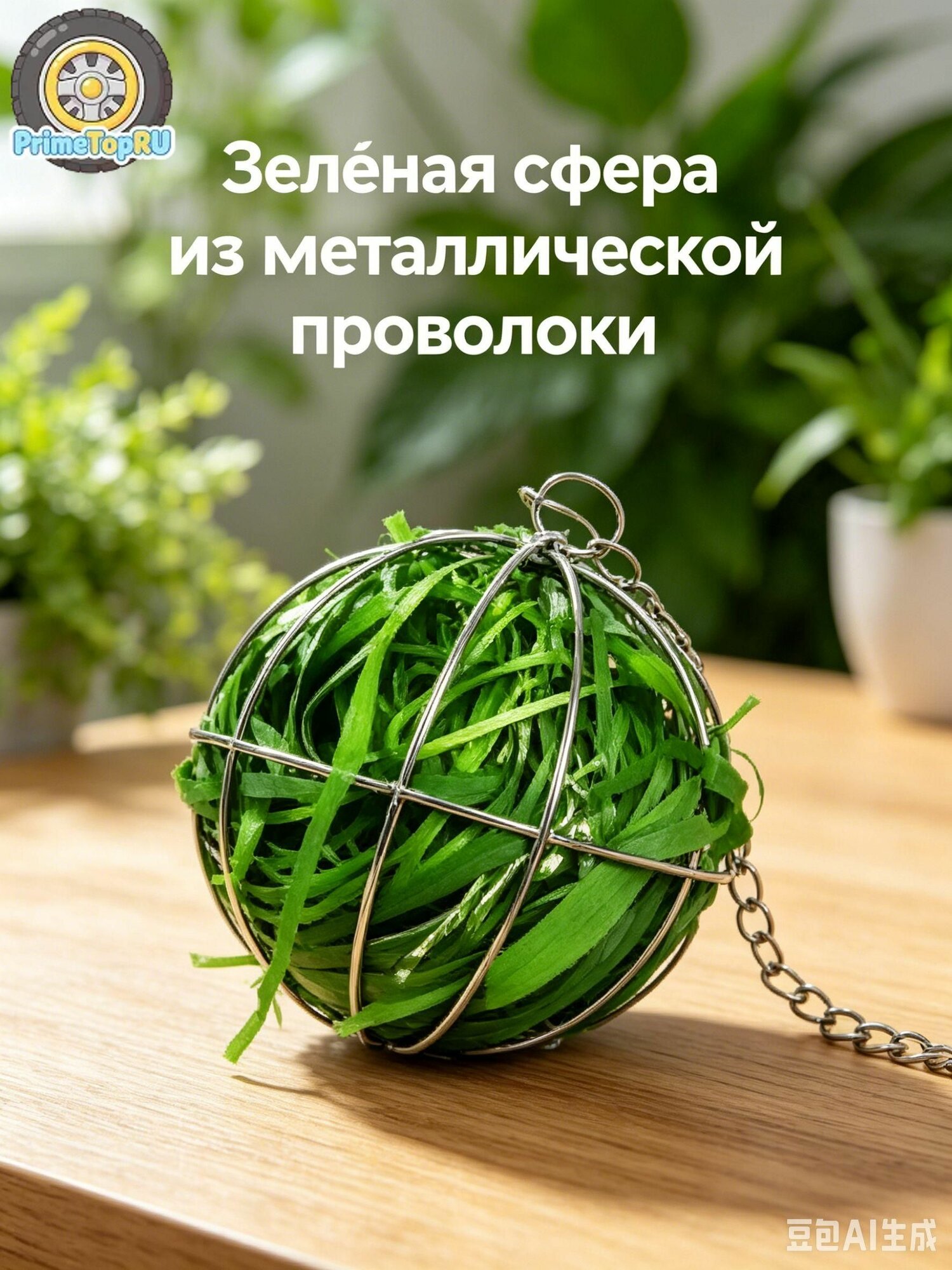 Травяной шар
