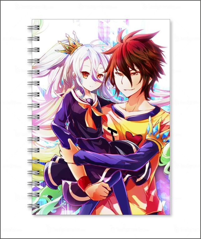 Тетрадь Нет игры - нет жизни, No Game No Life №4, А4