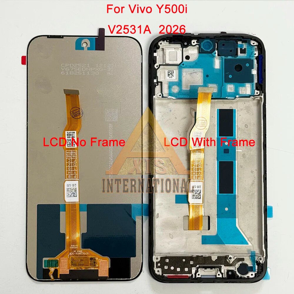 Оригинальный IPS-дисплей с рамкой для Vivo Y51 Pro / Y31d V2543 / Y500i V2531A Y500i Black Frame