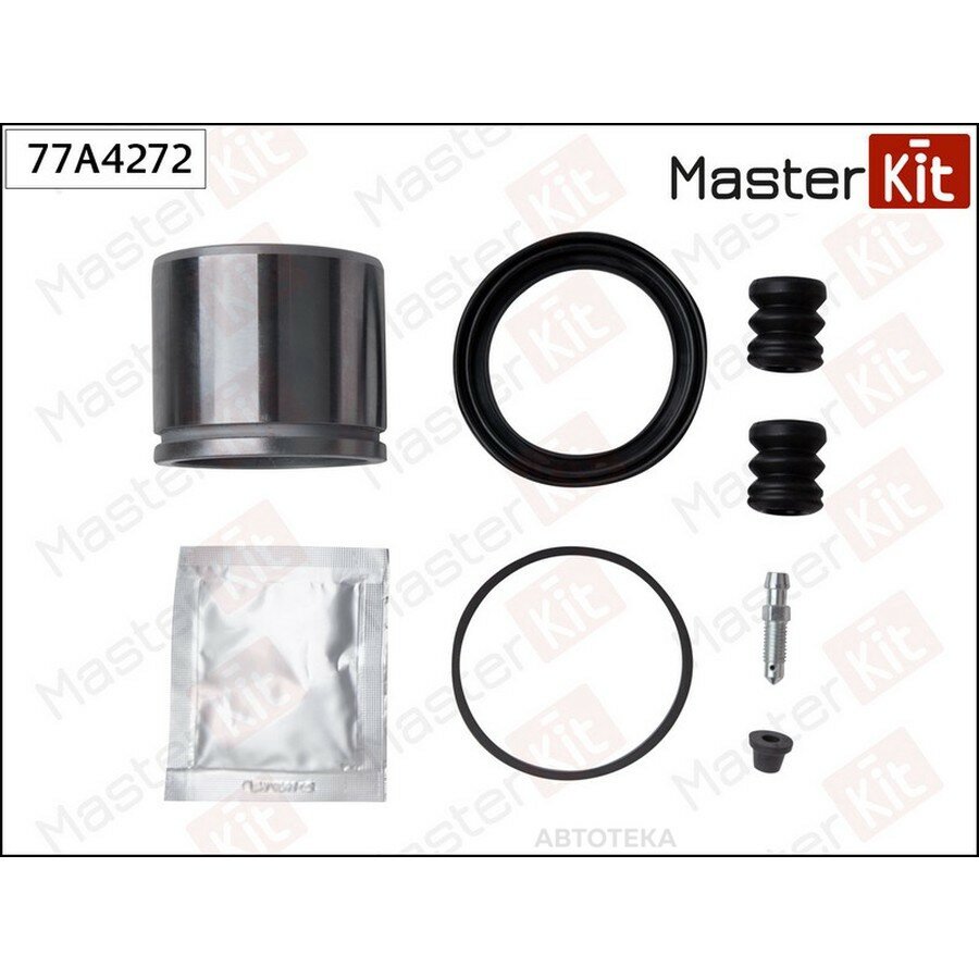 Ремкомплект тормозного суппорта+поршень Renault LAGUNA III (BT0/1) 2007 - 2015 VW TRANSPO MASTERKIT 77A4272