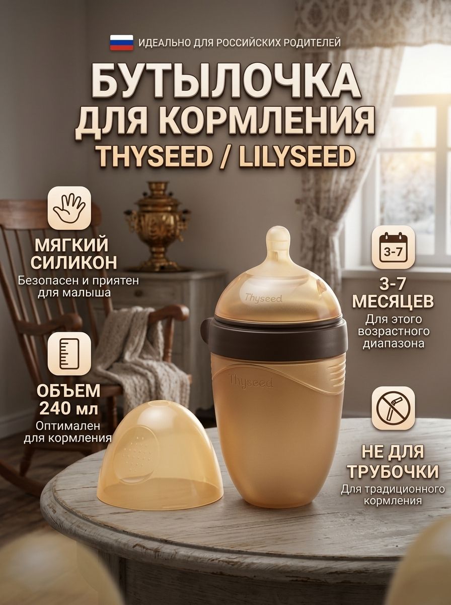 Бутылочка для отлучения от груди thyseed