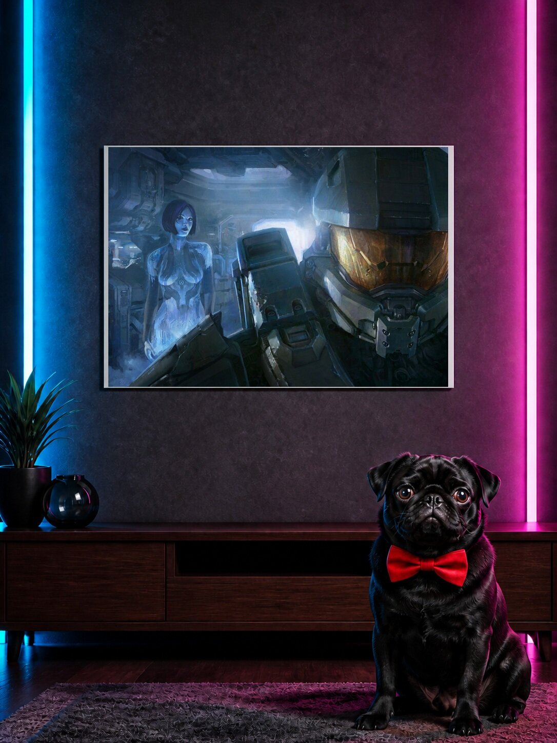 Плакат Halo Герои — погружение в игровую вселенную A3