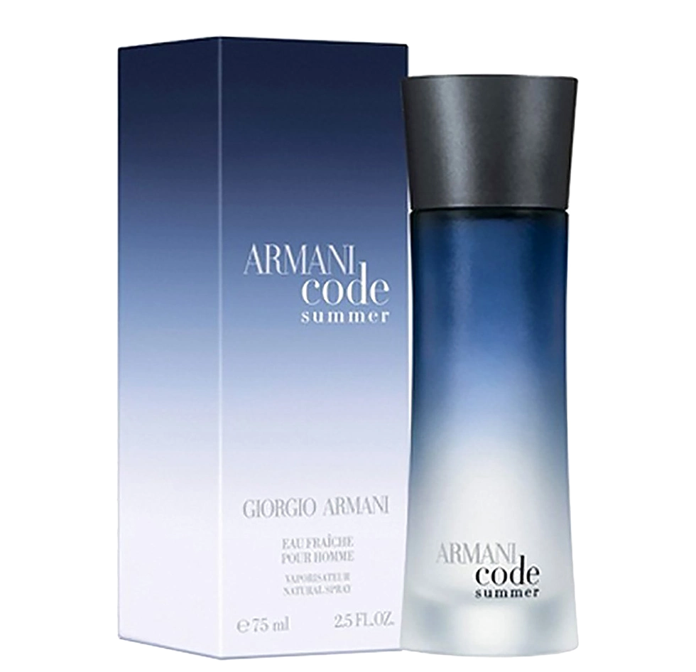 Armani Code Summer Pour Homme Eau Fraiche мужской парфюм 75 мл / Код Саммер Пур Ом О Фреш